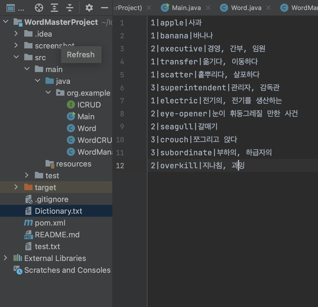 GitHub - 22100211ChaewonKim/WordMasterProject