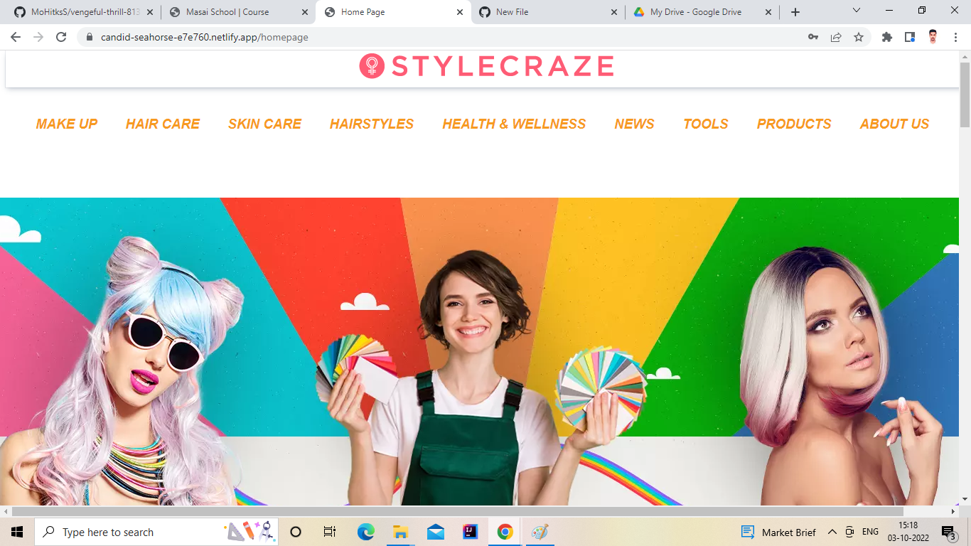 GitHub - nikhilkharat/stylecraze: This is a clone of Stylecraze website ...
