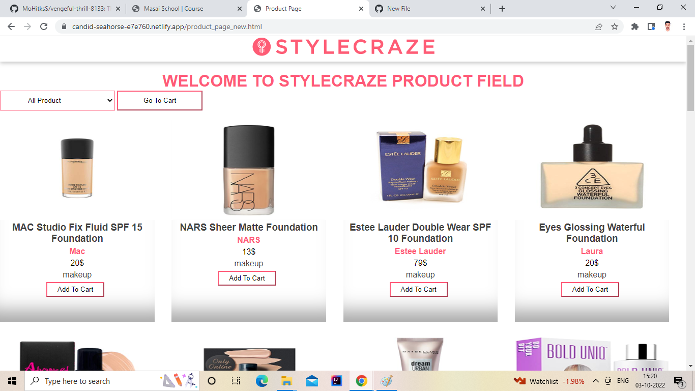GitHub - nikhilkharat/stylecraze: This is a clone of Stylecraze website ...