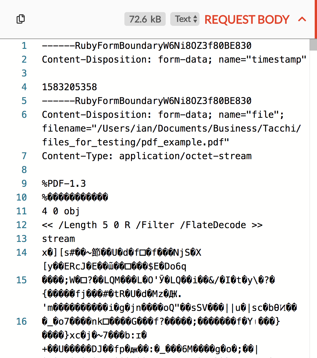 Request Body Garbled Text · Issue #62 · httptoolkit/httptoolkit · GitHub