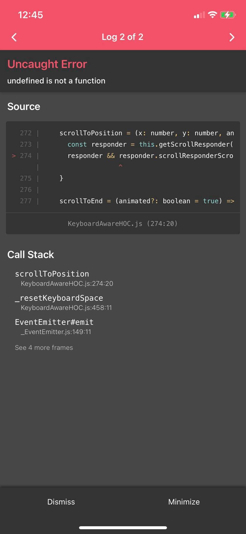 Error While Purchase Product That Freeze Application · Issue 460 · Revenuecatreact Native