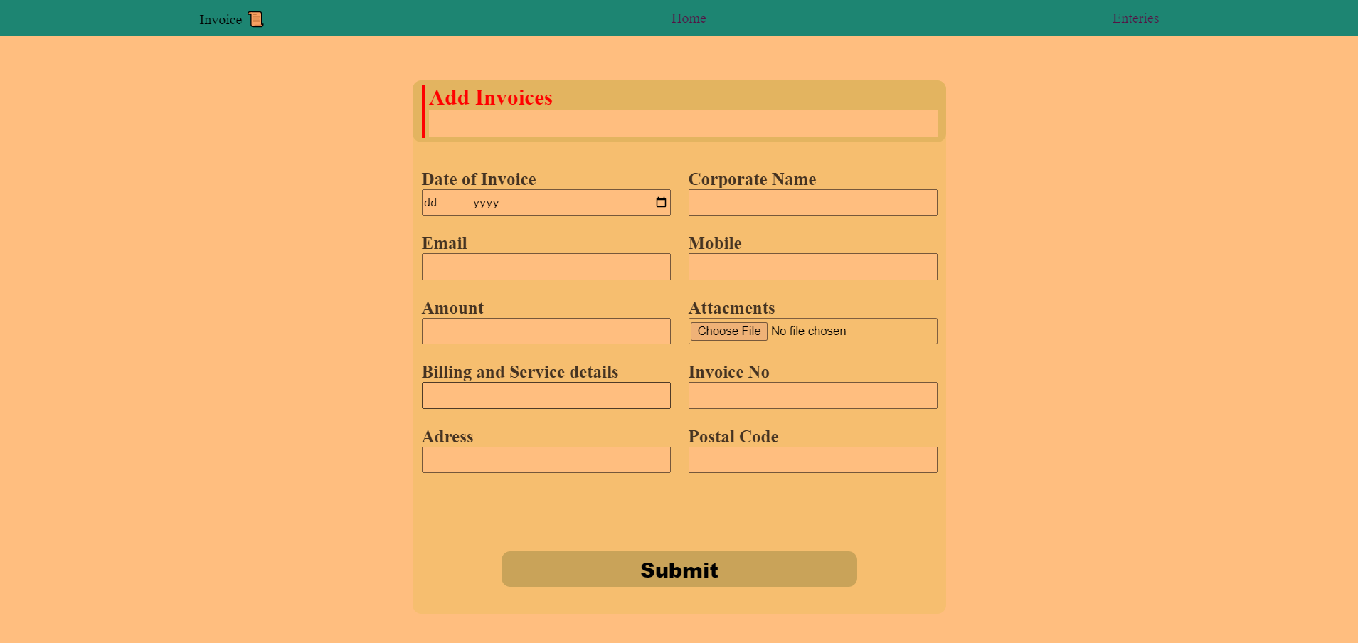 GitHub - shagun0061/invoice_assignment: Intervier Assignment for interview