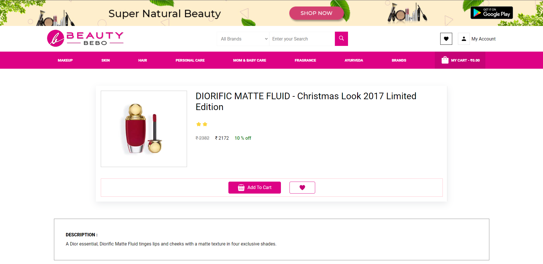 GitHub - lokesh-dc/Beauty-Bebo-Clone: BeautyBebo.com - (clone) : website to buy beauty products ...