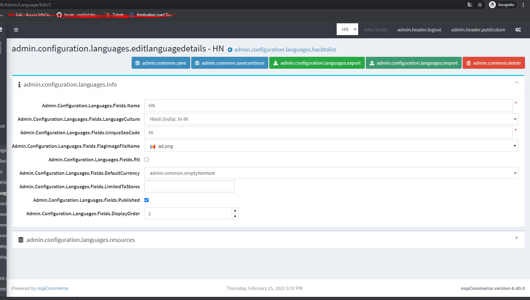 Admin dashboard console error · Issue #5437 · nopSolutions/nopCommerce · GitHub
