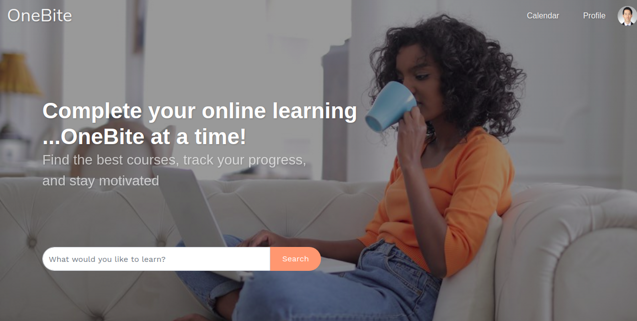 GitHub - shogohida/onebite: OneBite is an app which provides courses from e-learning platforms ...