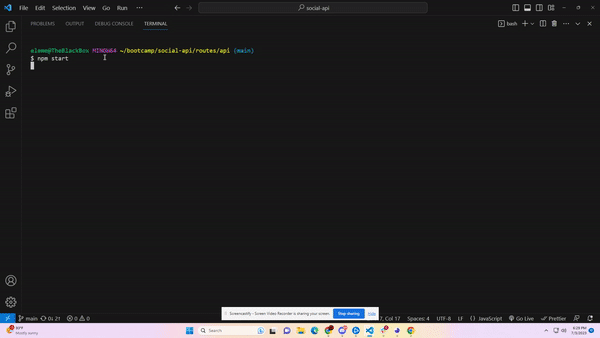GitHub - Element2804/Social-API