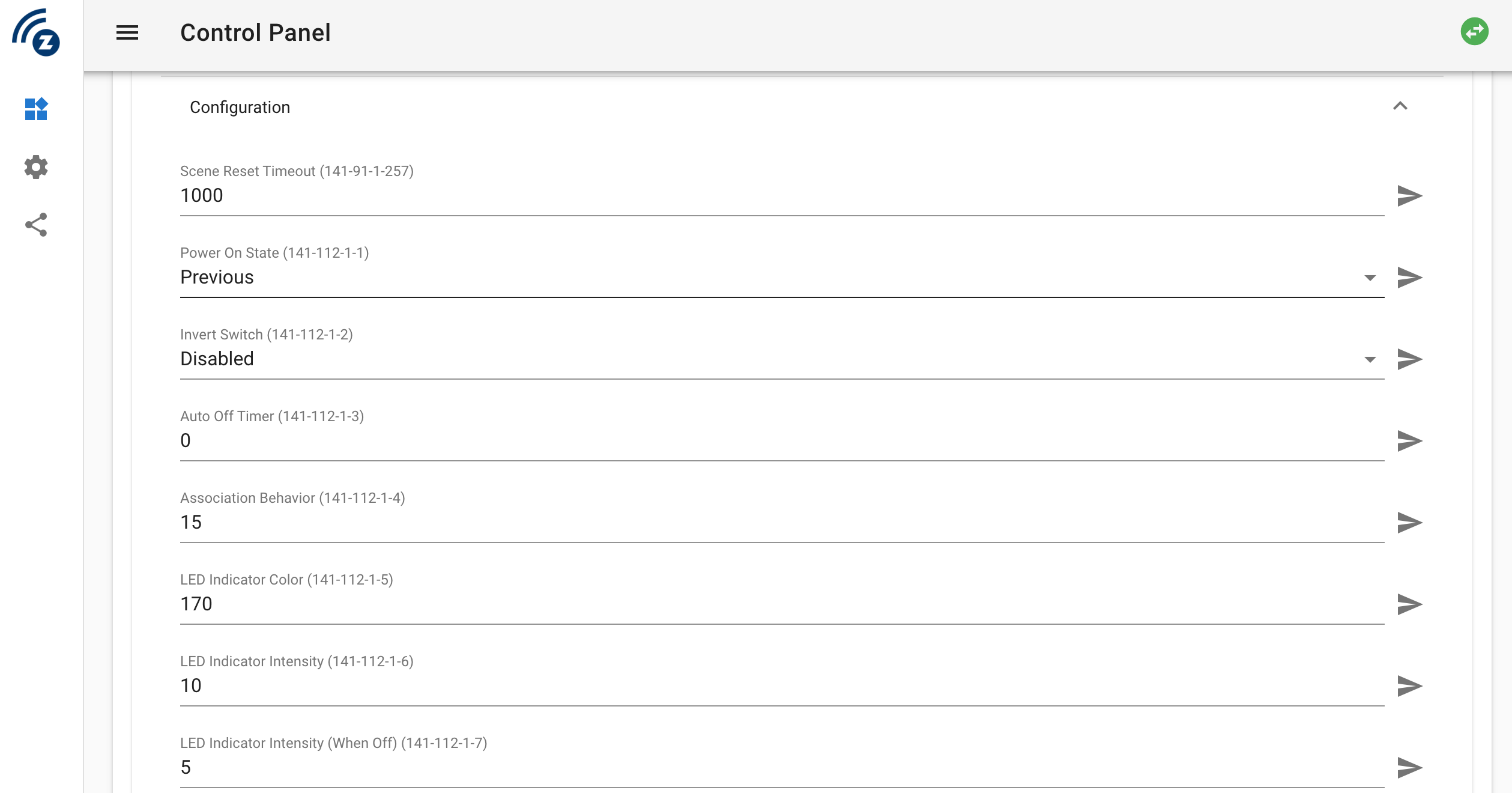 [bug] Inovelli LZW30-SN · Issue #212 · OpenZWave/Zwave2Mqtt · GitHub