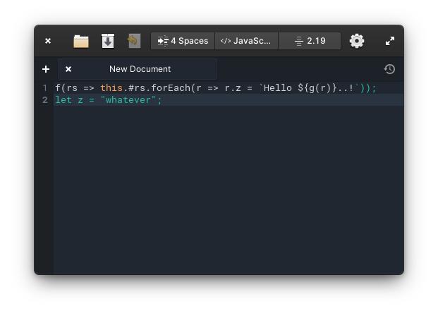 JavaScript highligting fails when private class fields and template liteterals are used together ...