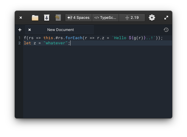 JavaScript highligting fails when private class fields and template liteterals are used together ...