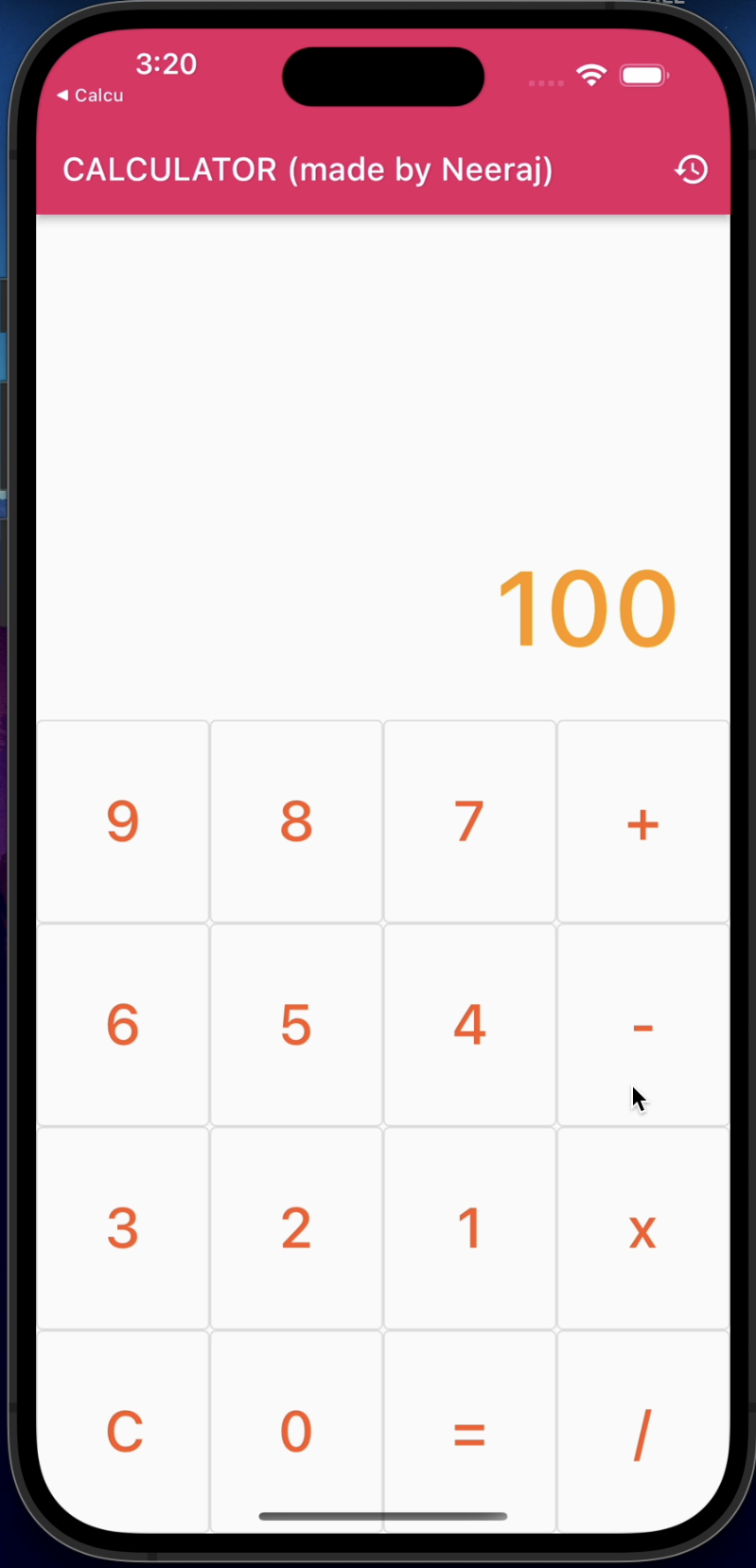 GitHub - neeraj2117/flutter_calculator