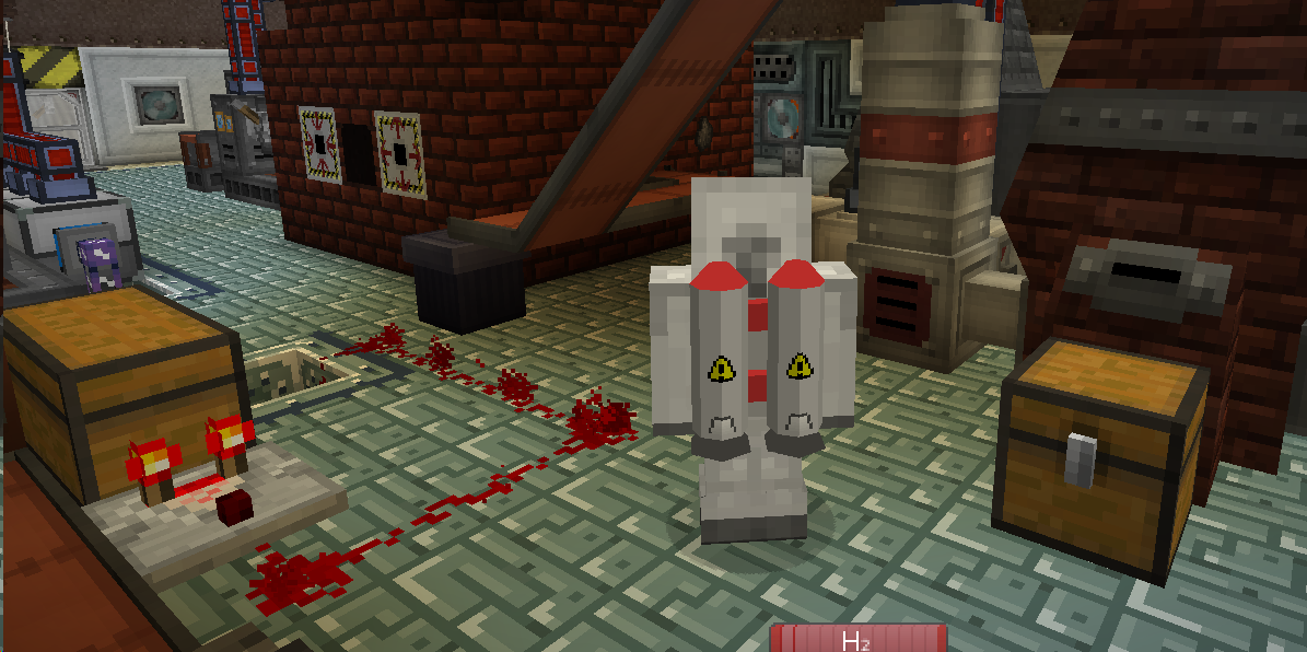 Jetpack/Rocket particles increase brightness of other particles · Issue ...