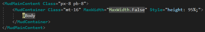 Question Regarding Layouts Issue 172 Mudblazor Mudblazor Github