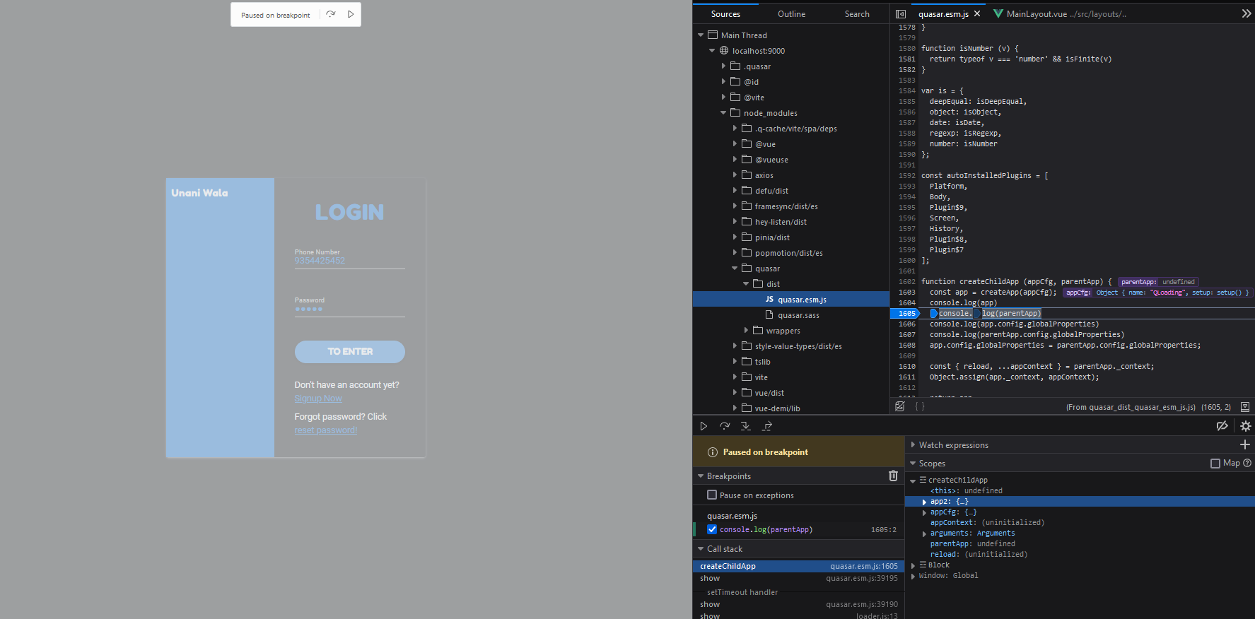 quasar parent App is undefiend · Issue #16009 · quasarframework/quasar ... quasar parent App is undefiend · Issue #16009 · quasarframework/quasar ...