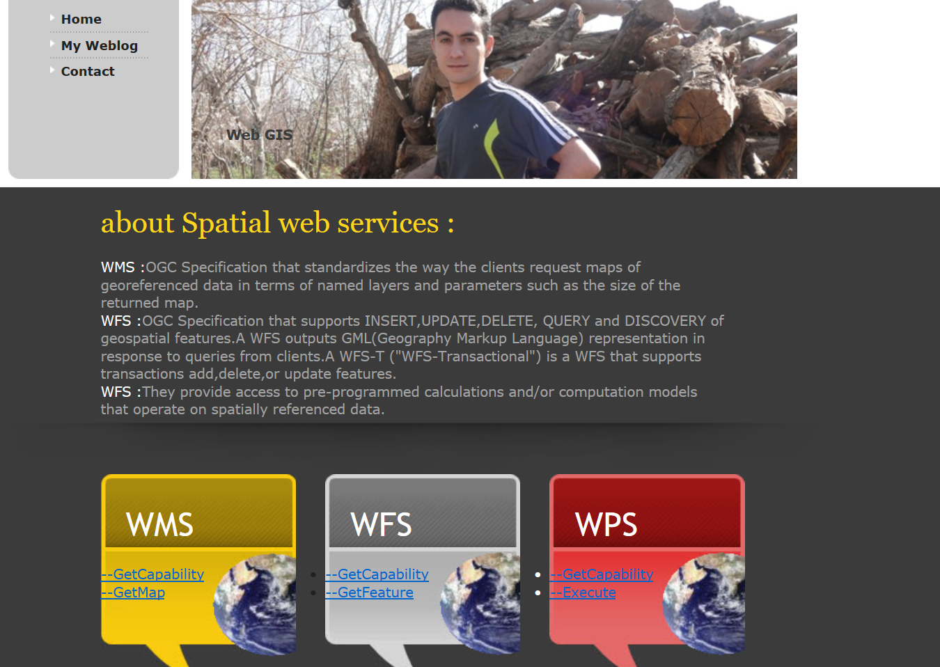 GitHub - mehran66/Web-GIS-class-project: WMS-WFS-WPS