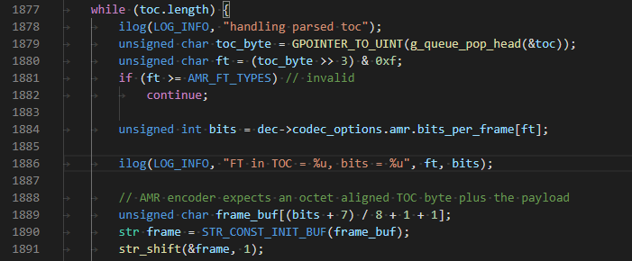 AMR decoding artifacts · Issue #1112 · sipwise/rtpengine · GitHub