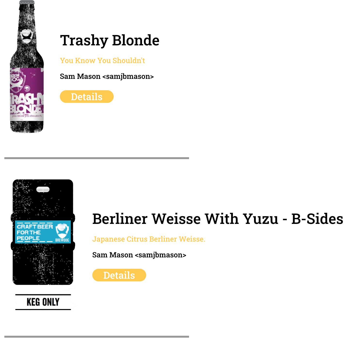 GitHub - ameliesdt/beer-app: beer-app created with React/API / exercise @ supercode