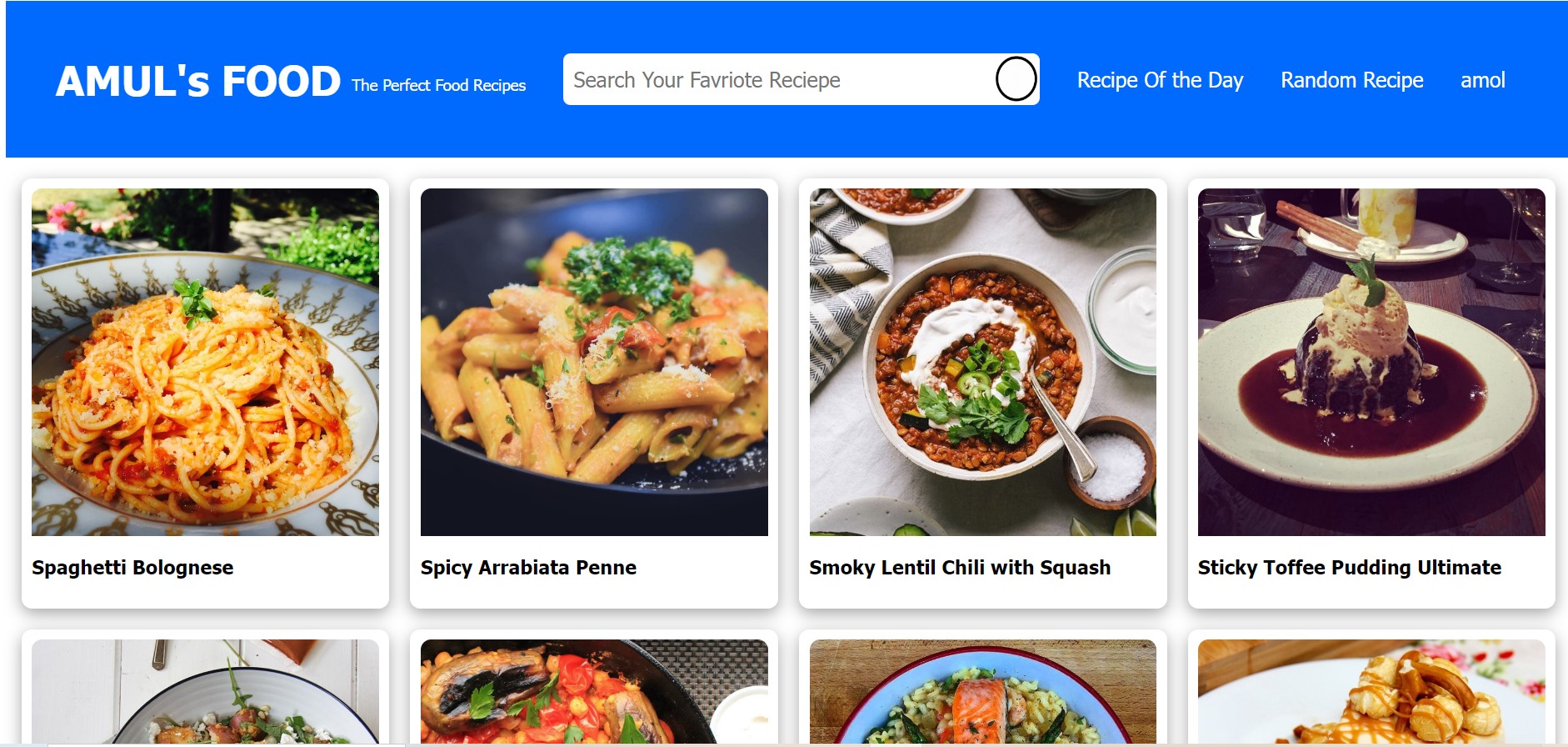 GitHub - agodse21/Food-Recipe-App: This is Project About food recipes ...
