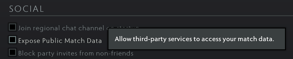 Personal Profile Opting Out · Issue #2883 · odota/web · GitHub