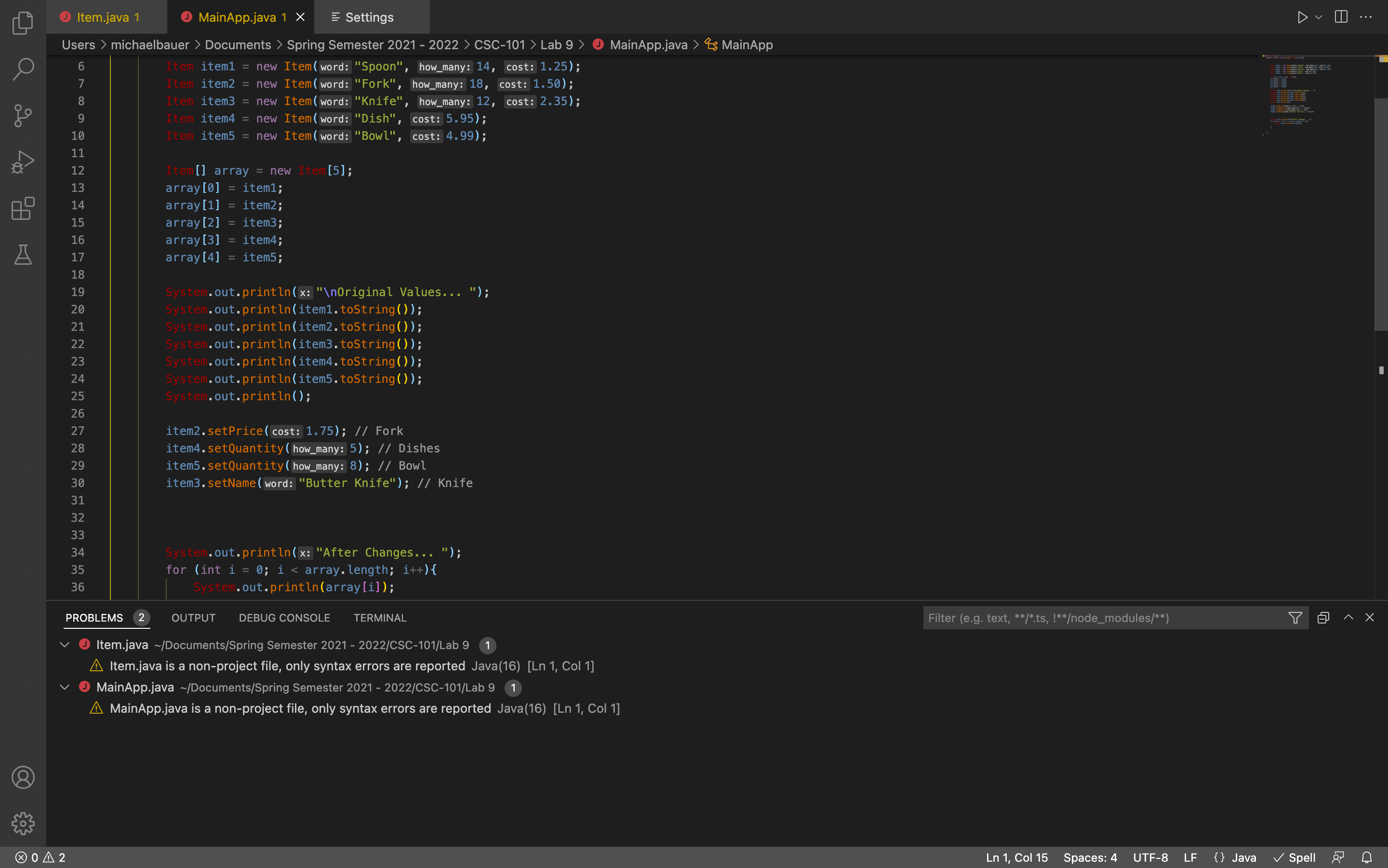 Some Parameter Names Of Method Invocations Are Not Useful Issue 2412