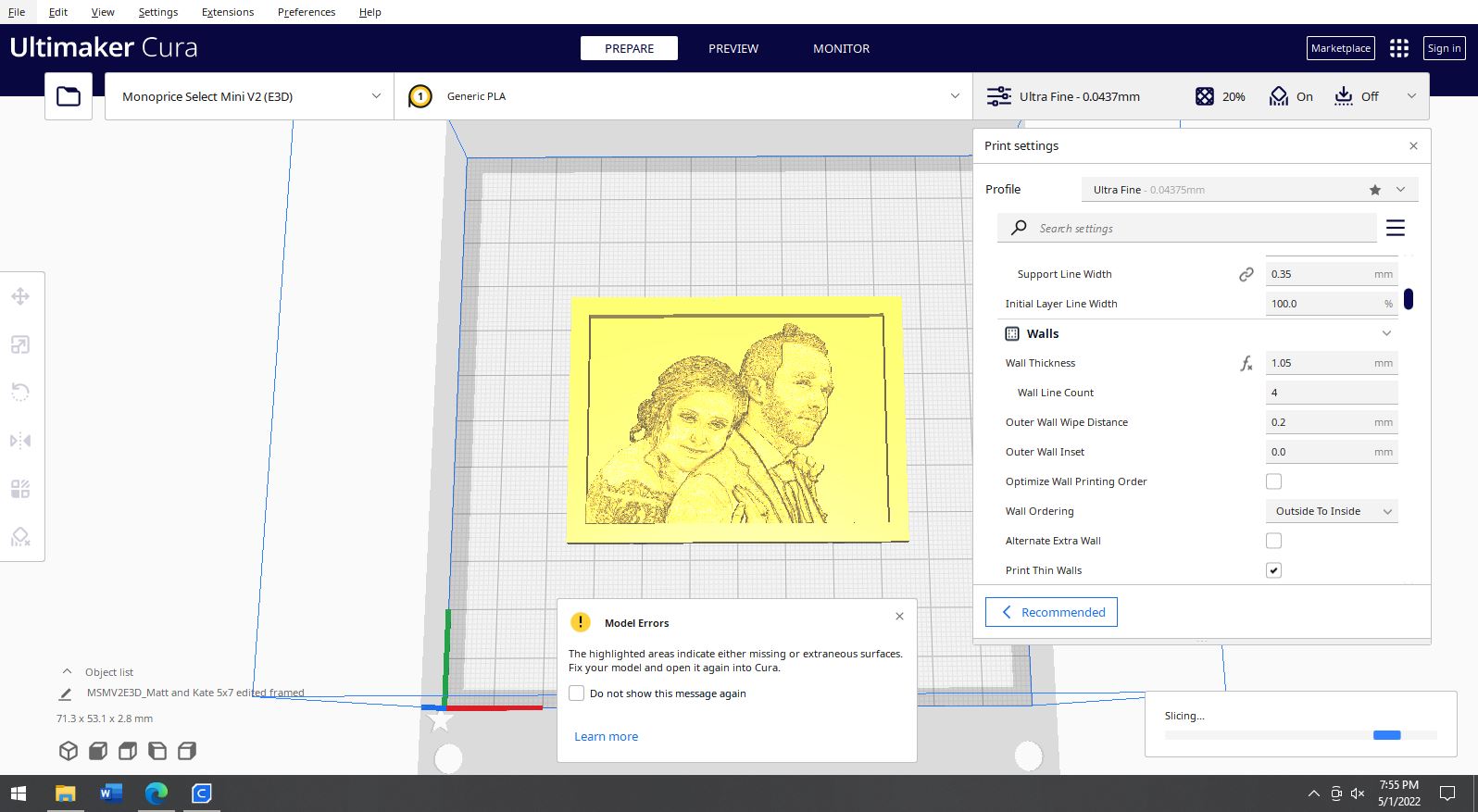 Cura 5 0 0 Beta Hangs When Slicing Issue 12052 Ultimaker Cura GitHub