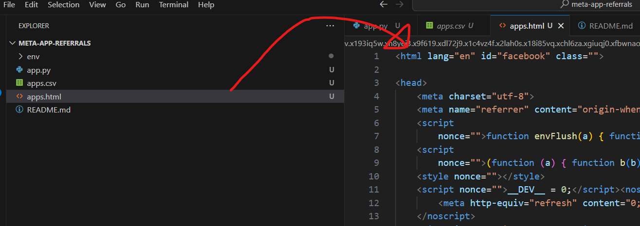 GitHub - Lee-WonJun/meta-app-referrals: extracting app information from ...