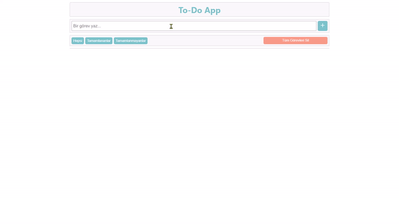 Github Imamkilicaslantodo App 