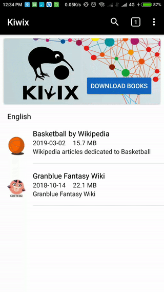 Open Home page on closing last tab · Issue #1095 · kiwix/kiwix-android · GitHub