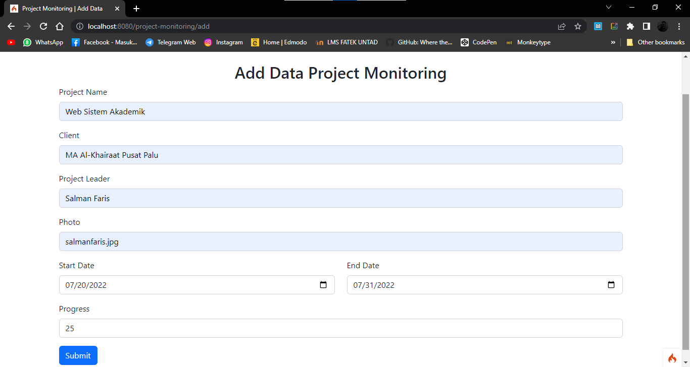 GitHub - Yonechka/Project-Monitoring