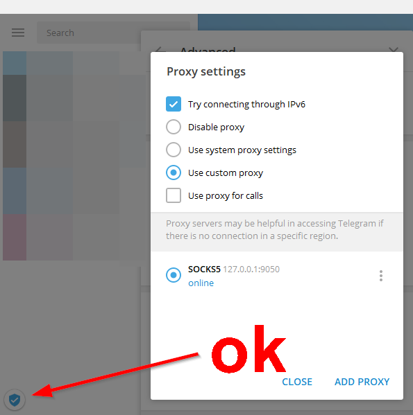 Quick access to proxy settings if proxy was set · Issue #5792 · telegramdesktop/tdesktop · GitHub