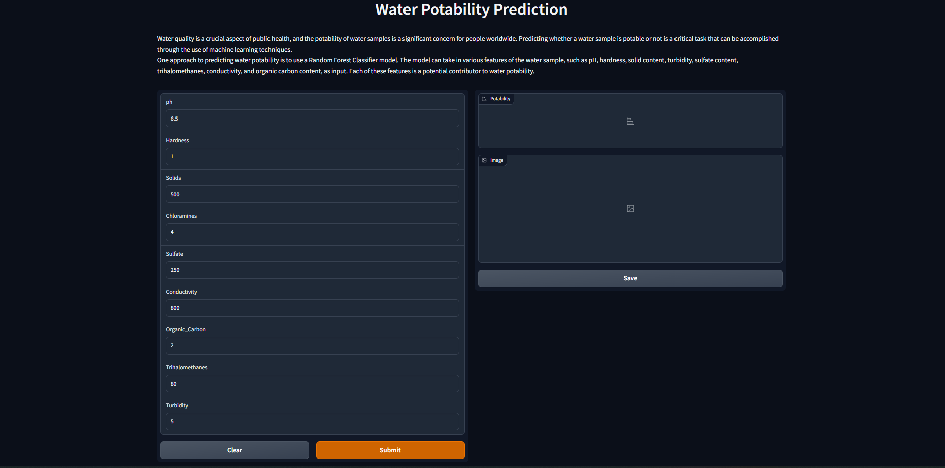 GitHub - Sgvkamalakar/Water_Potability_Prediction_App: This Github ...