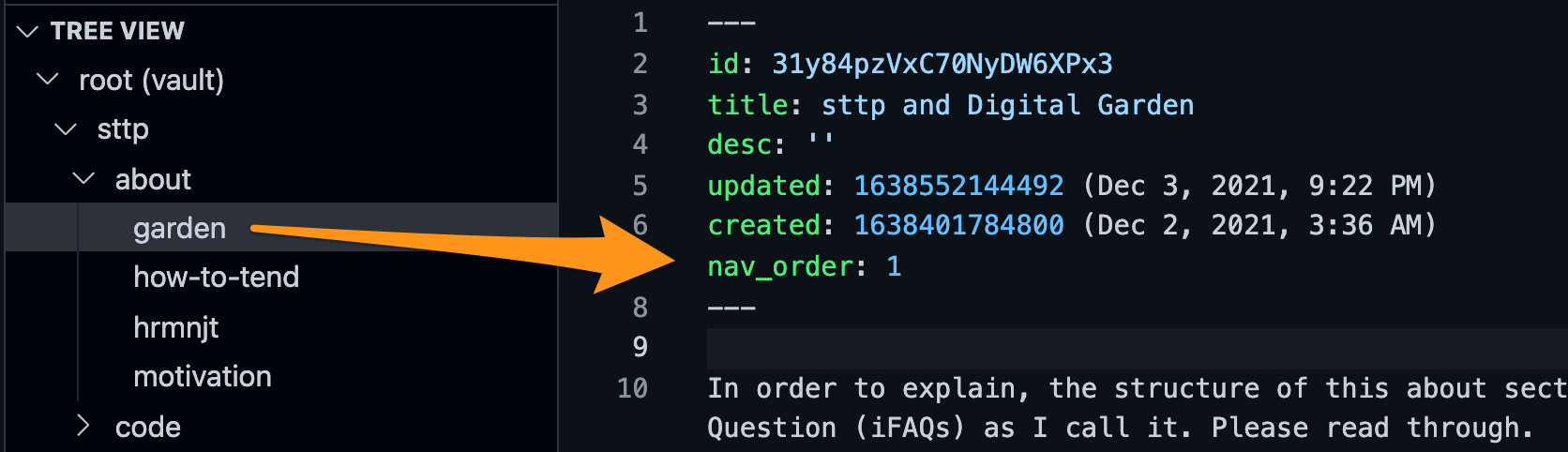 `nav_order` should define order of nodes in tree view index · Issue #1830 · dendronhq/dendron ...
