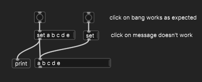 Click a message or Bang a message results in different behavior · Issue #248 · plugdata-team ...