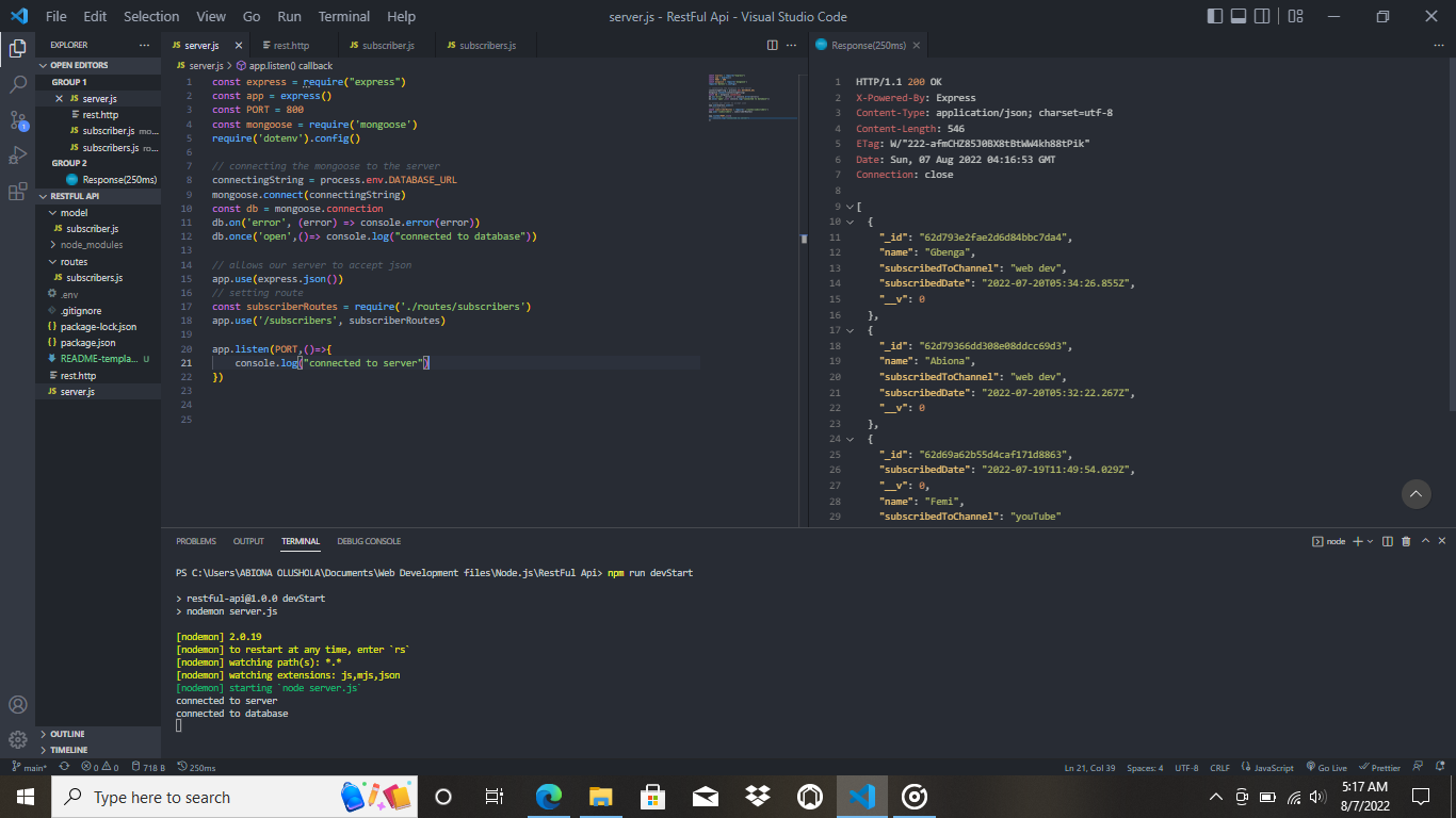 GitHub - Abiona-0lushola-Jude/RestFul-APi