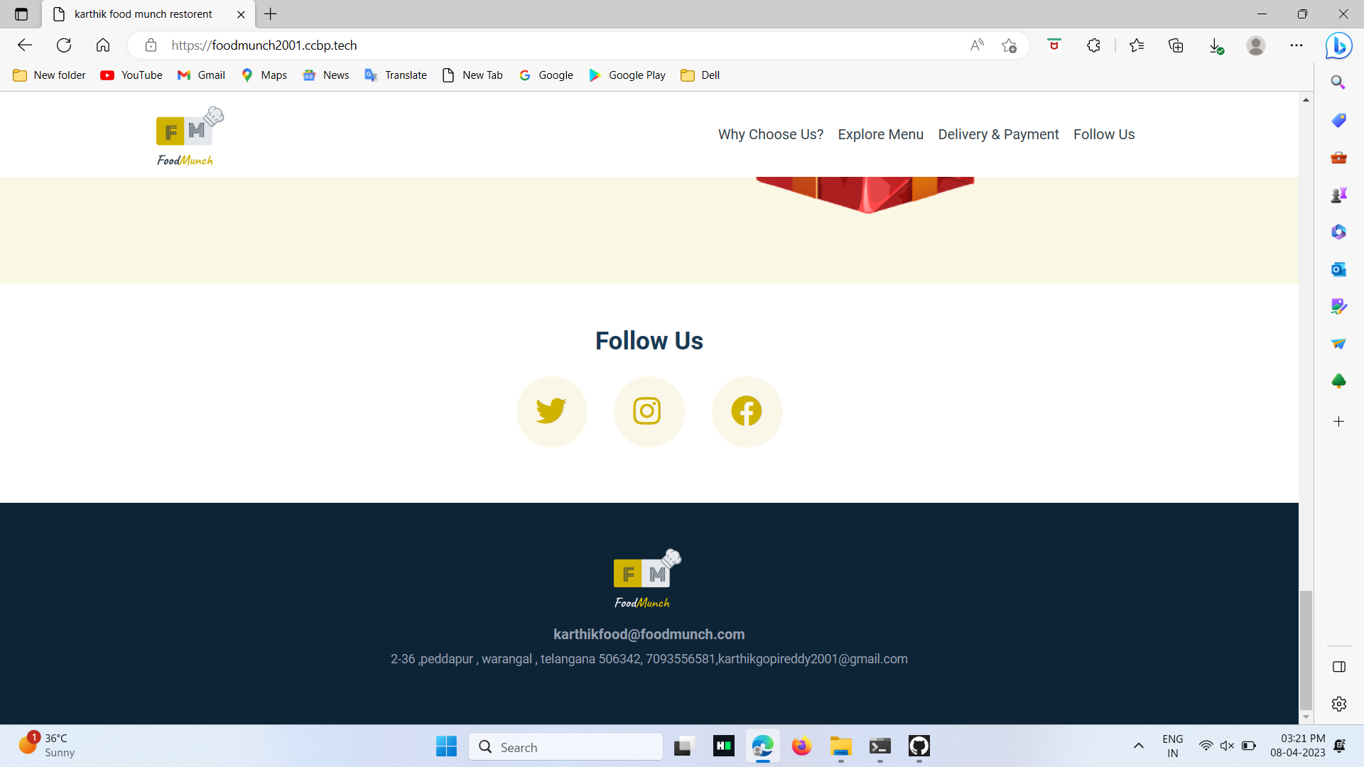 GitHub - Karthik-gopireddy/karthik-food-munch-restorent