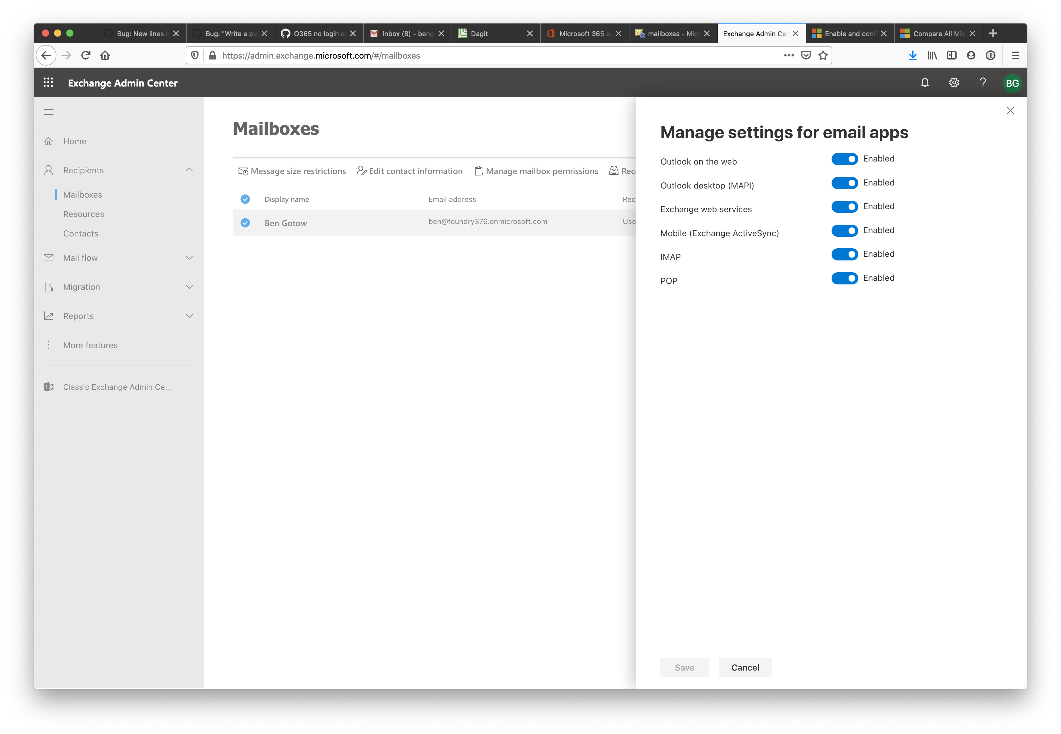 Some O365 accounts seem to require web-based Oauth instead of app password · Issue #1912 ...