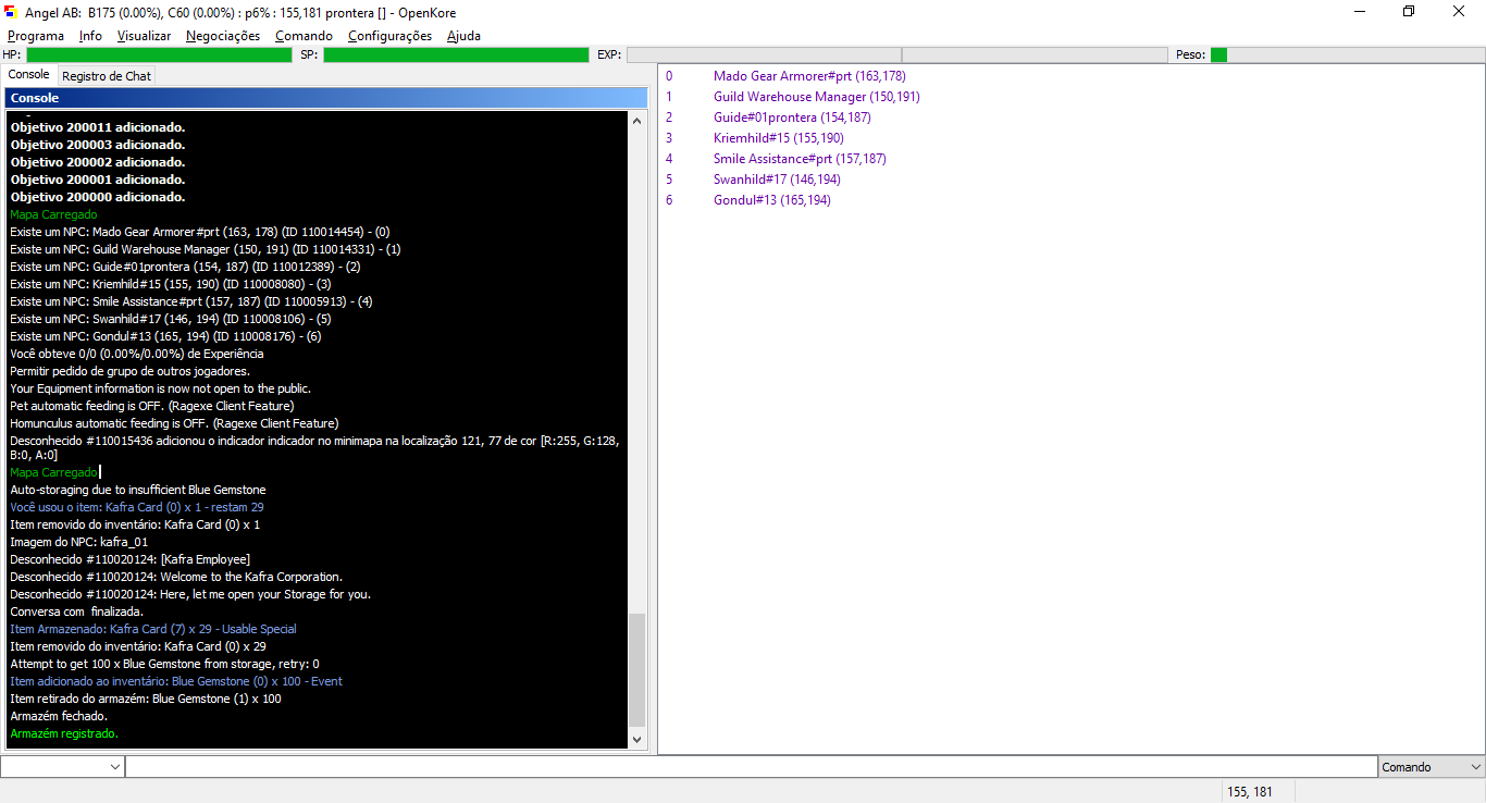 bot dont use storageAuto_useItem if route · Issue #3188 · OpenKore/openkore · GitHub