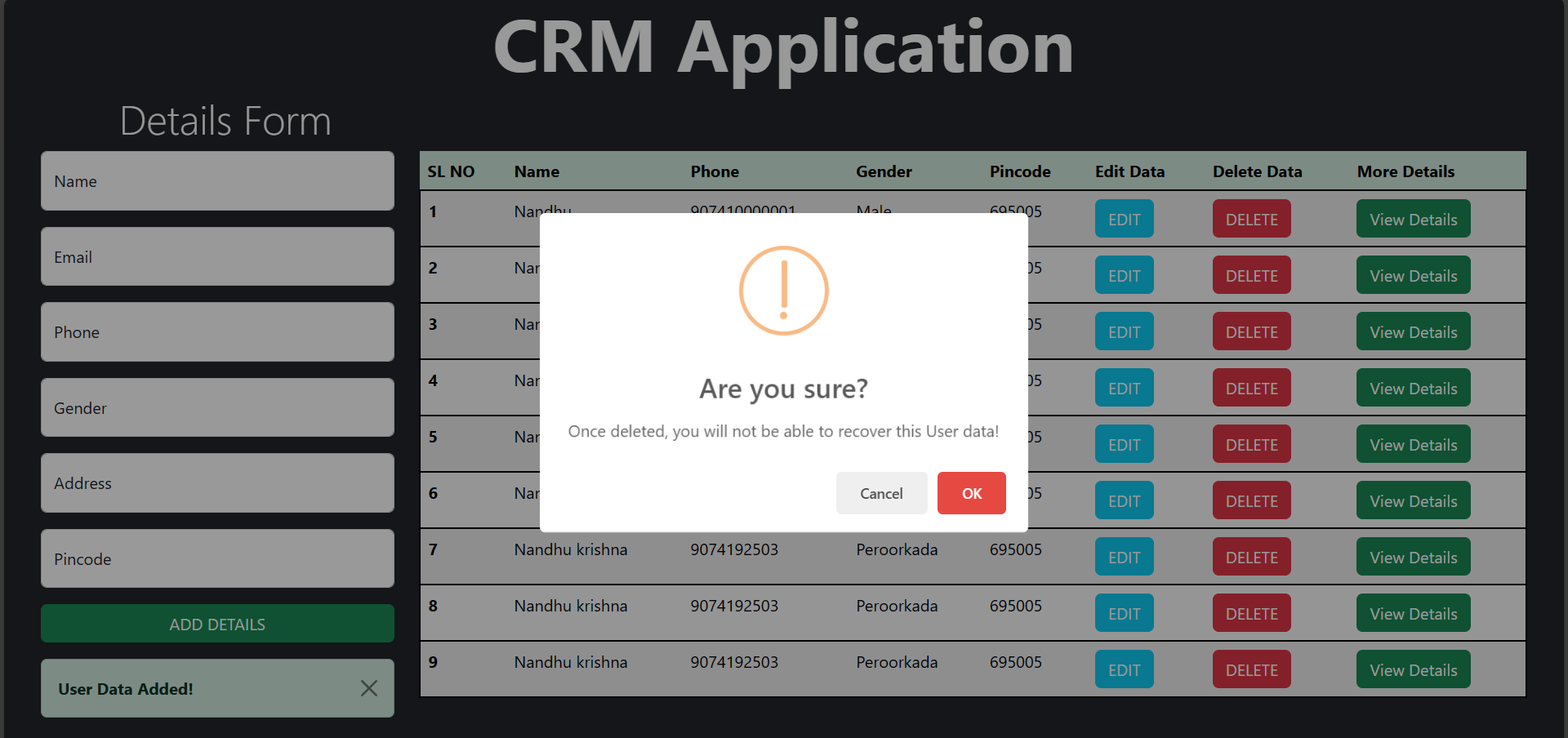 GitHub - Nandhukriss/CRM-in-django