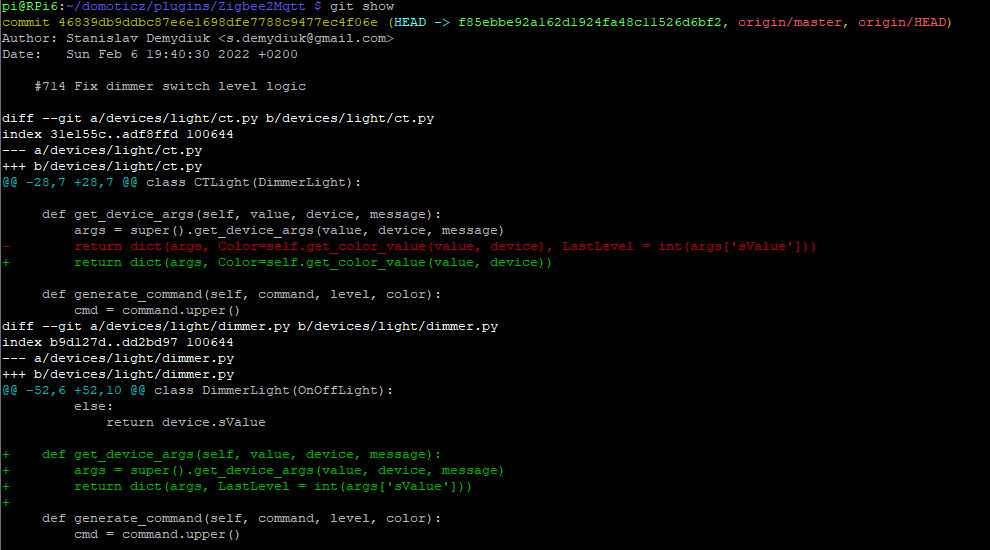 Dimmer doesn't show correct % with beta 3.1 · Issue #714 · stas-demydiuk/domoticz-zigbee2mqtt ...