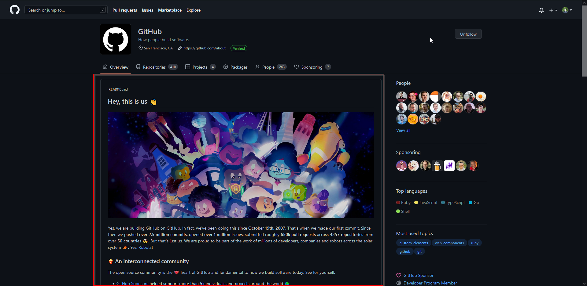 Add organisation repository and `README.md` · Issue #7427 · dotnet/core ...