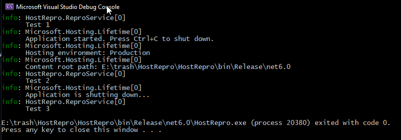 `BackgroundService` is started before `Host` is started. · Issue #69658 · dotnet/runtime · GitHub