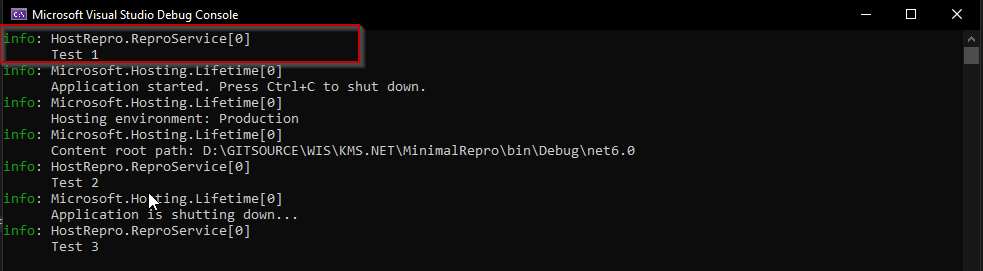 Duplicate Logging In `microsoft Extensions Hosting Host` · Issue 69793 · Dotnet Runtime · Github
