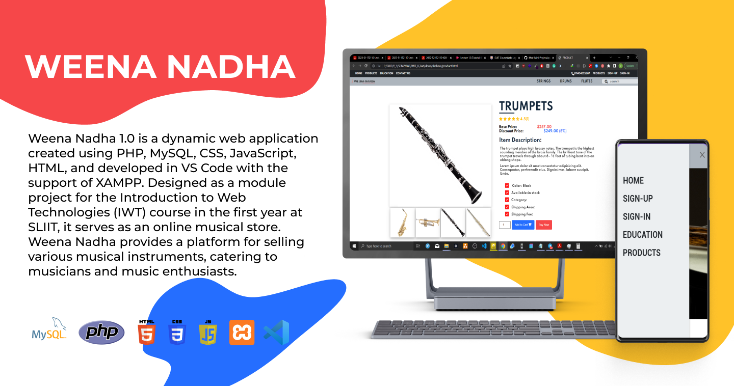 GitHub - moshdev2213/WeenaNadha_V1.0: Weena Nadha 1.0 is a dynamic web application created using ...