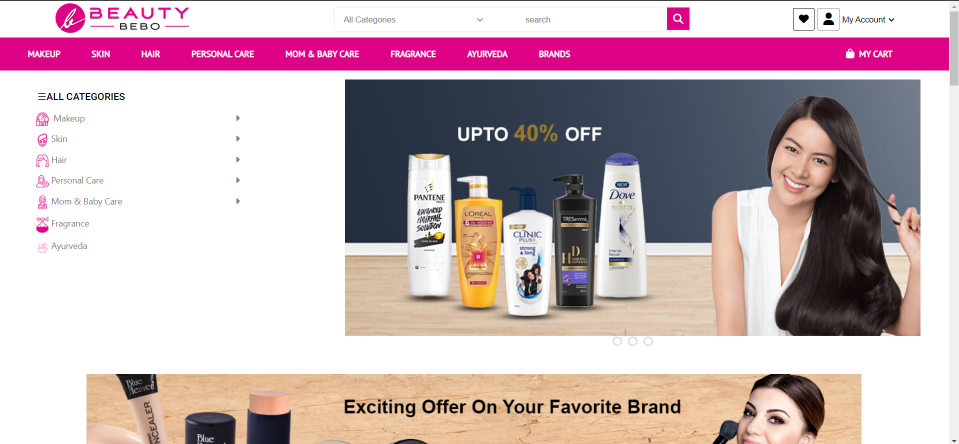 GitHub - Hilton-Borah/Beauty-Bebo-Clone: This is a clone of Beauty Bebo website which is India’s ...