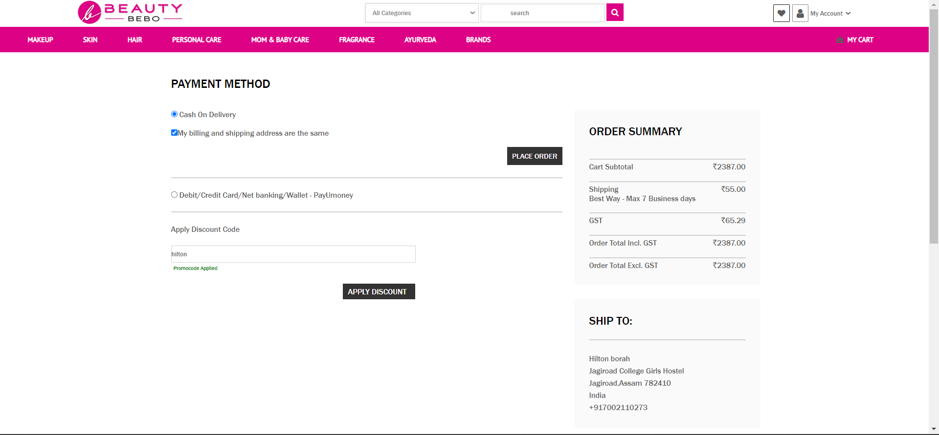 GitHub - Hilton-Borah/Beauty-Bebo-Clone: This is a clone of Beauty Bebo website which is India’s ...