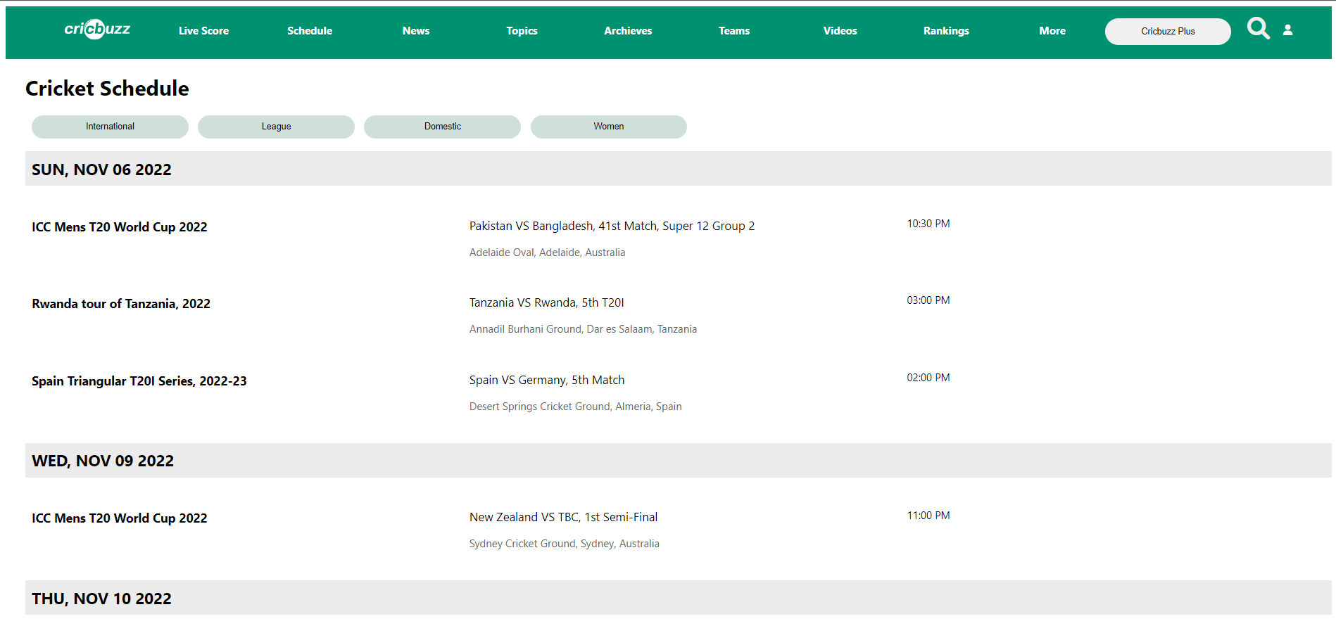 Github Hilton Borahcricbuzz Clone Cricbuzz Is An Indian Cricket News Website Owned By Times 