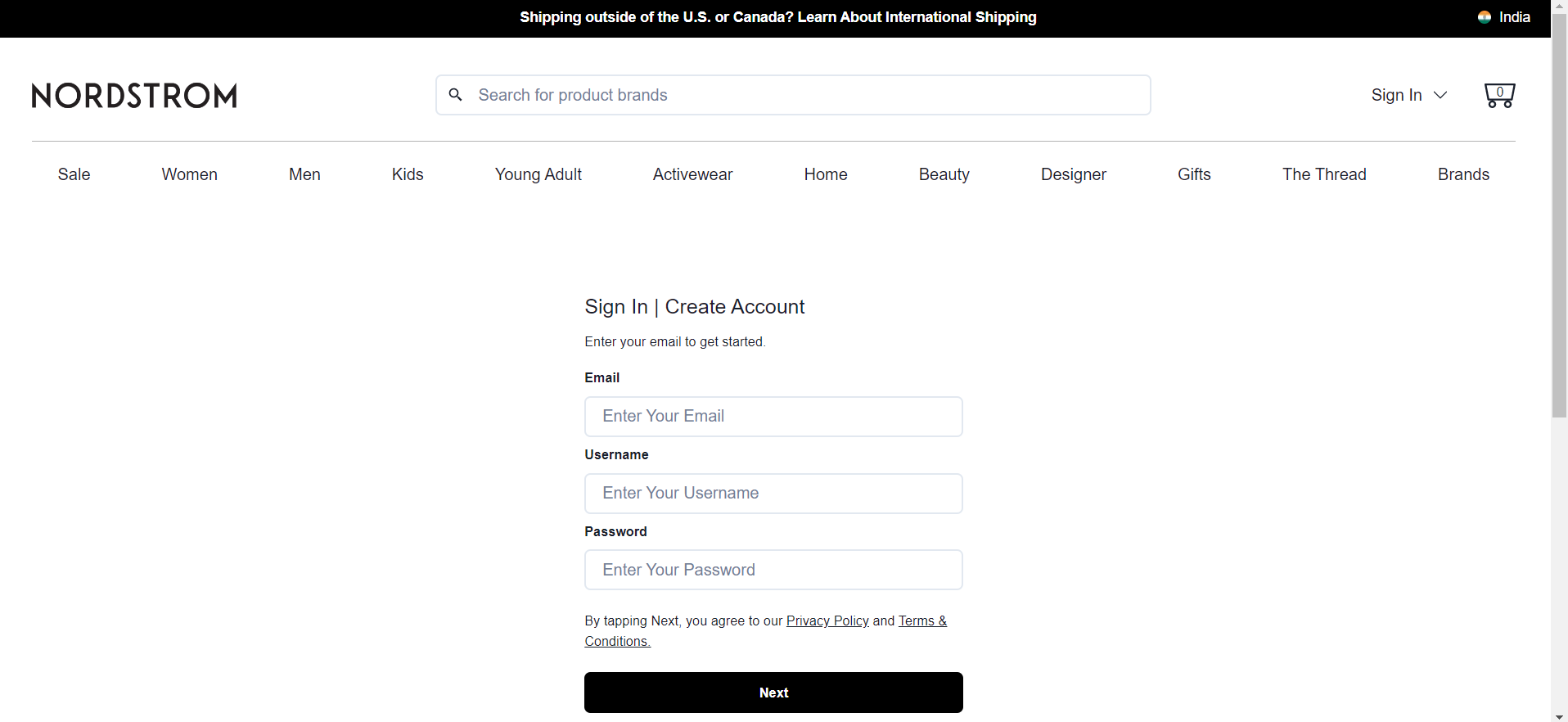 GitHub - Hilton-Borah/Nordstrom-clone: Nordstrom, Inc. is a leading fashion retailer offering ...