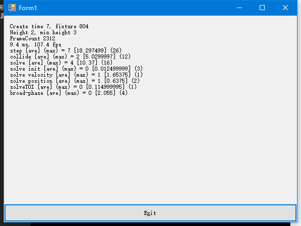 目前的性能是怎样的？ · Issue #5 · Zonciu/Box2DSharp · GitHub