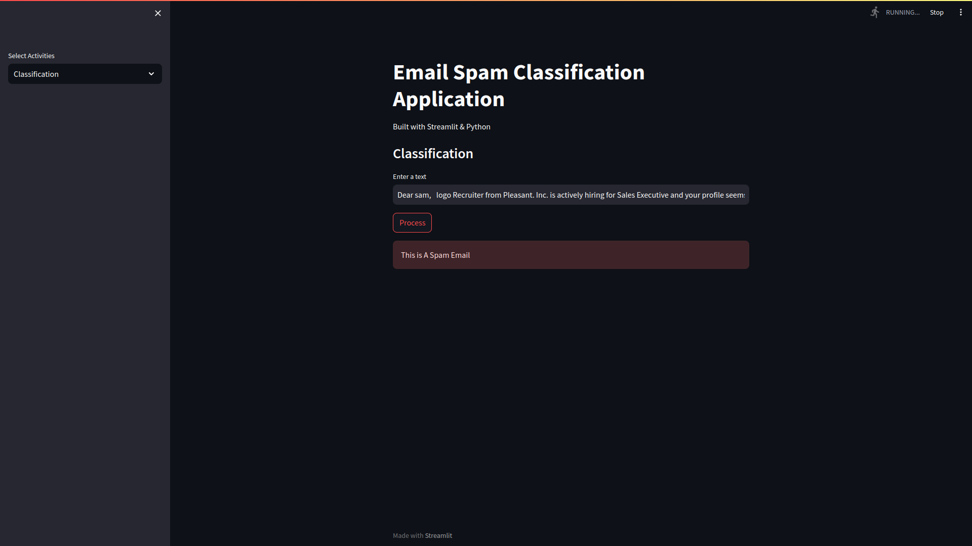 GitHub - Sahilz9/Email-Spam-Detection