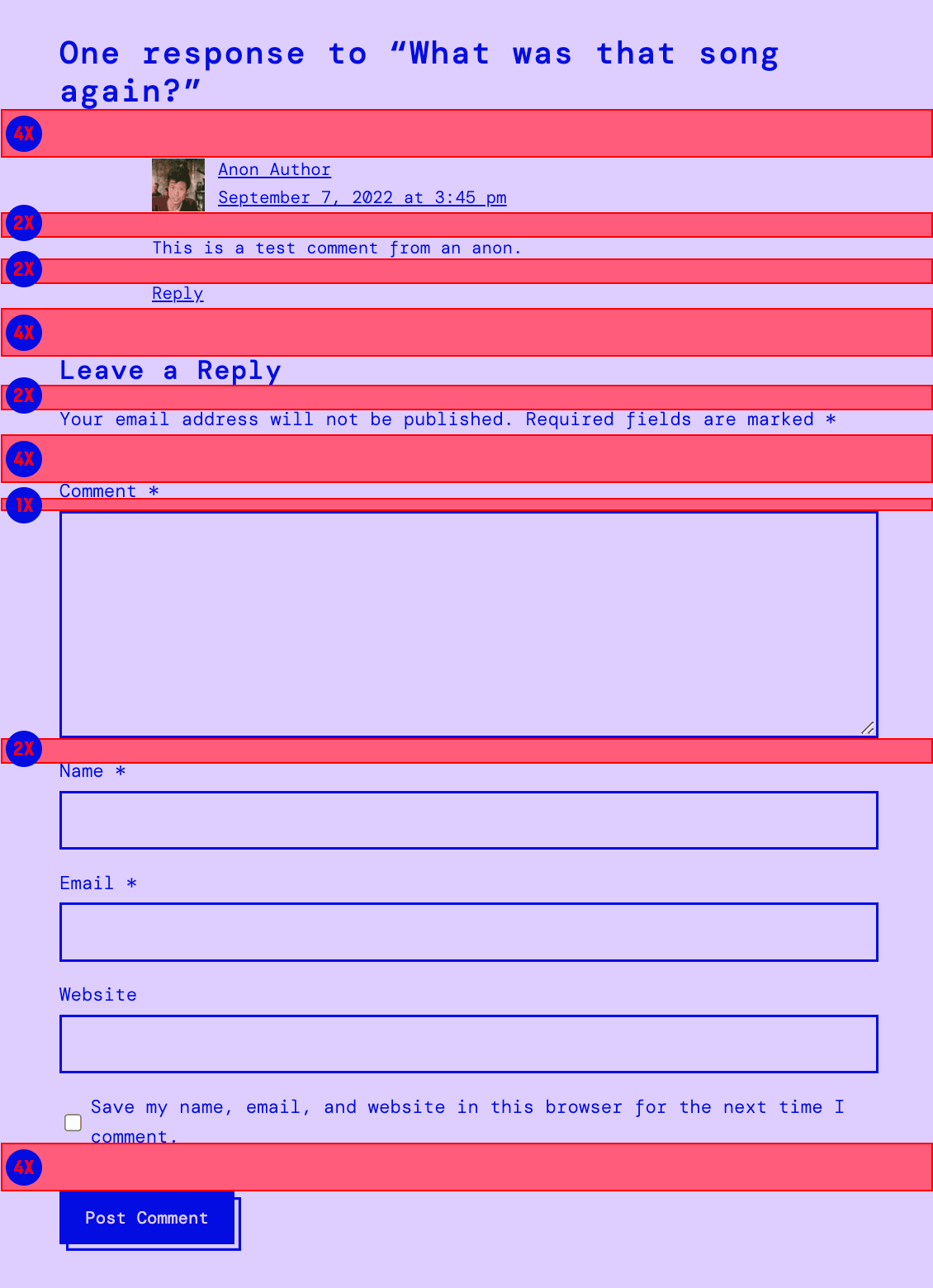 Loudness: Styles: Comments · Issue #6551 · Automattic/themes · GitHub