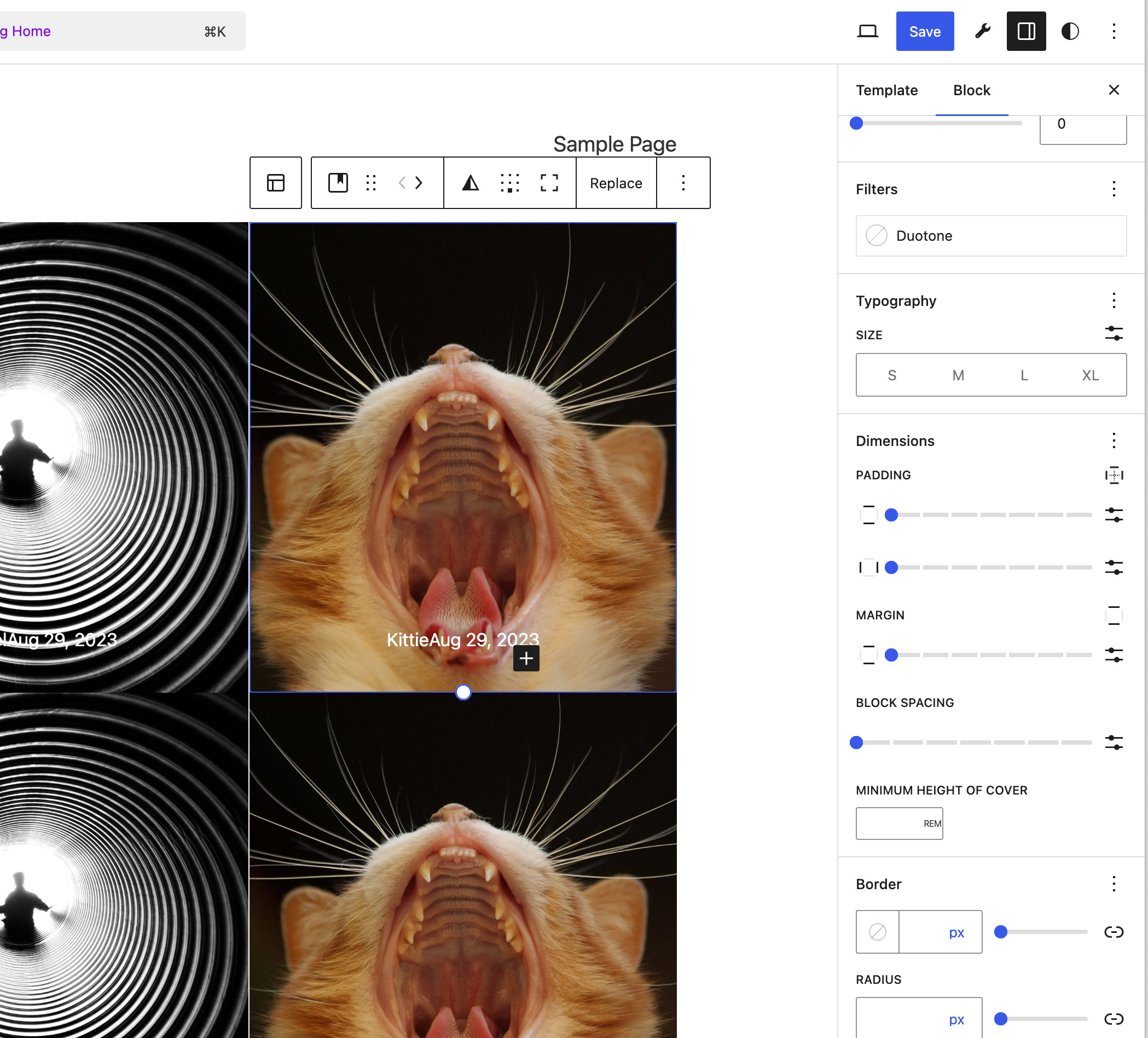Add aspect ratio selector to Cover Block · Issue #54032 · WordPress/gutenberg · GitHub